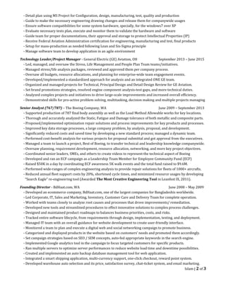 Resume md islam | PDF