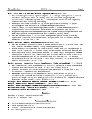 Resume M Frediani | PDF
