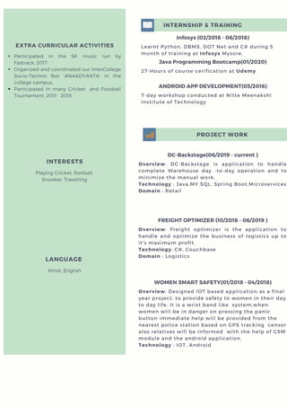 Resume mohit kumar | PDF