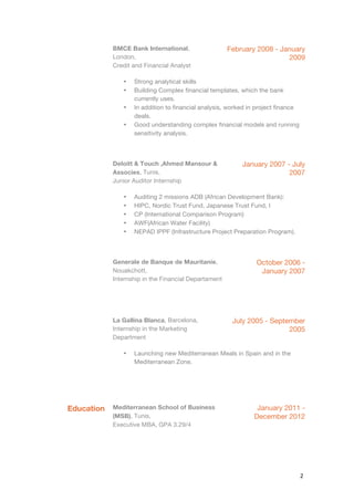 Resume mrs leila bouamatou | PDF