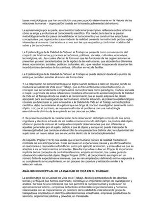 CALIDAD DE VIDA LABORAL | DOCX