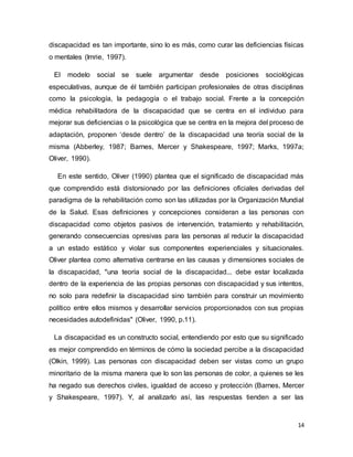 Monografía: Discriminación en niños y niñas con discapacidad motora de ...
