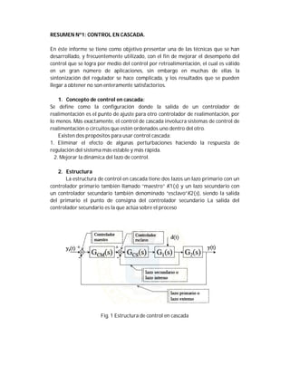 Resumen control-cascada | PDF