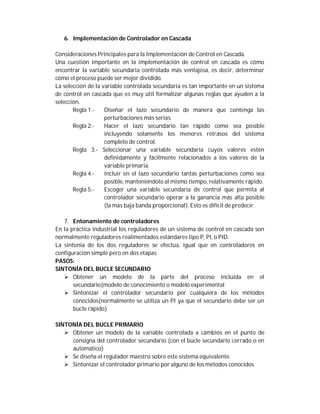 Resumen control-cascada | PDF
