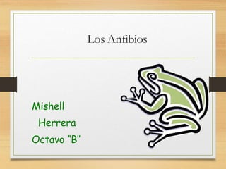 ANFIBIOS | PPTX