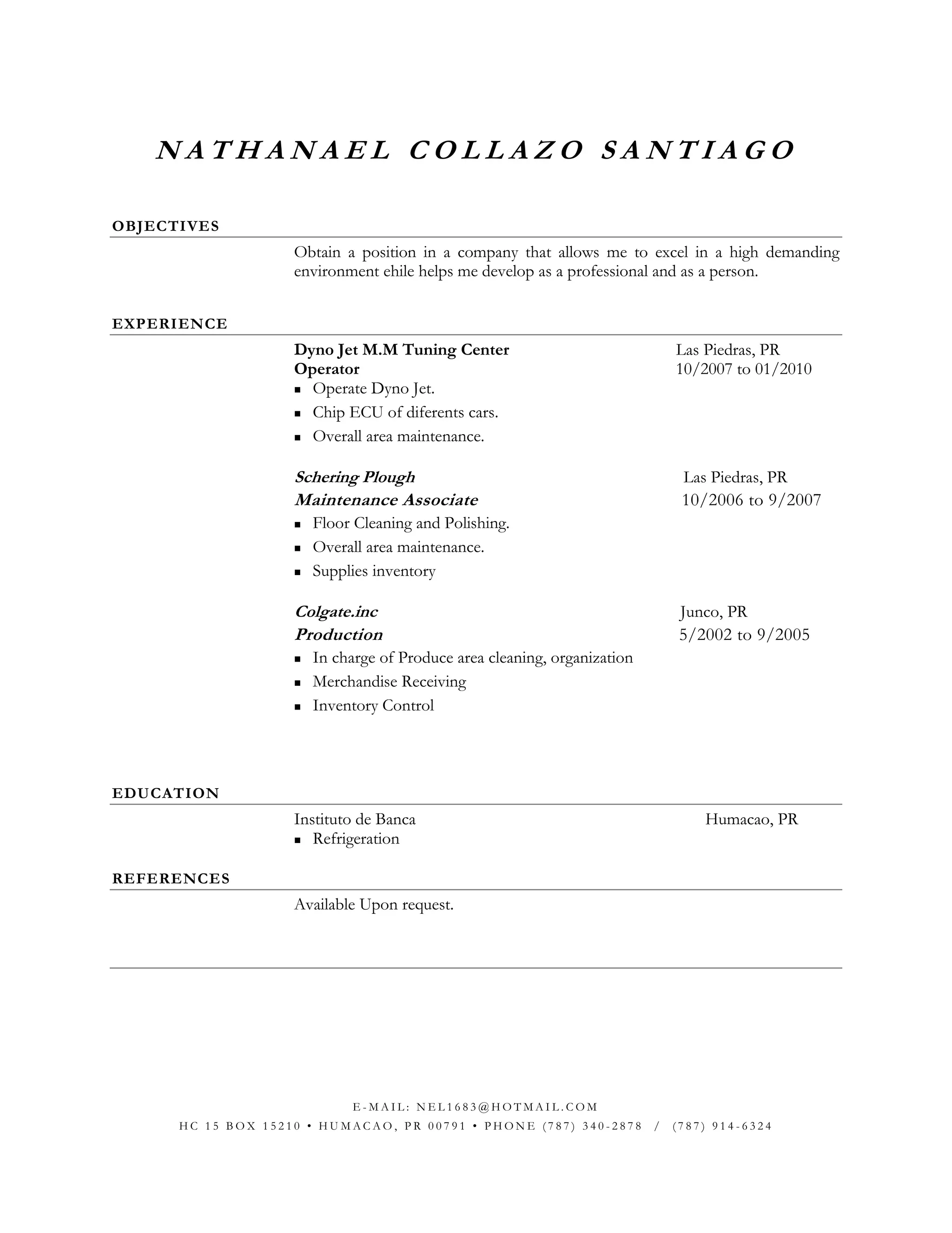 Resume natha 3 | PDF
