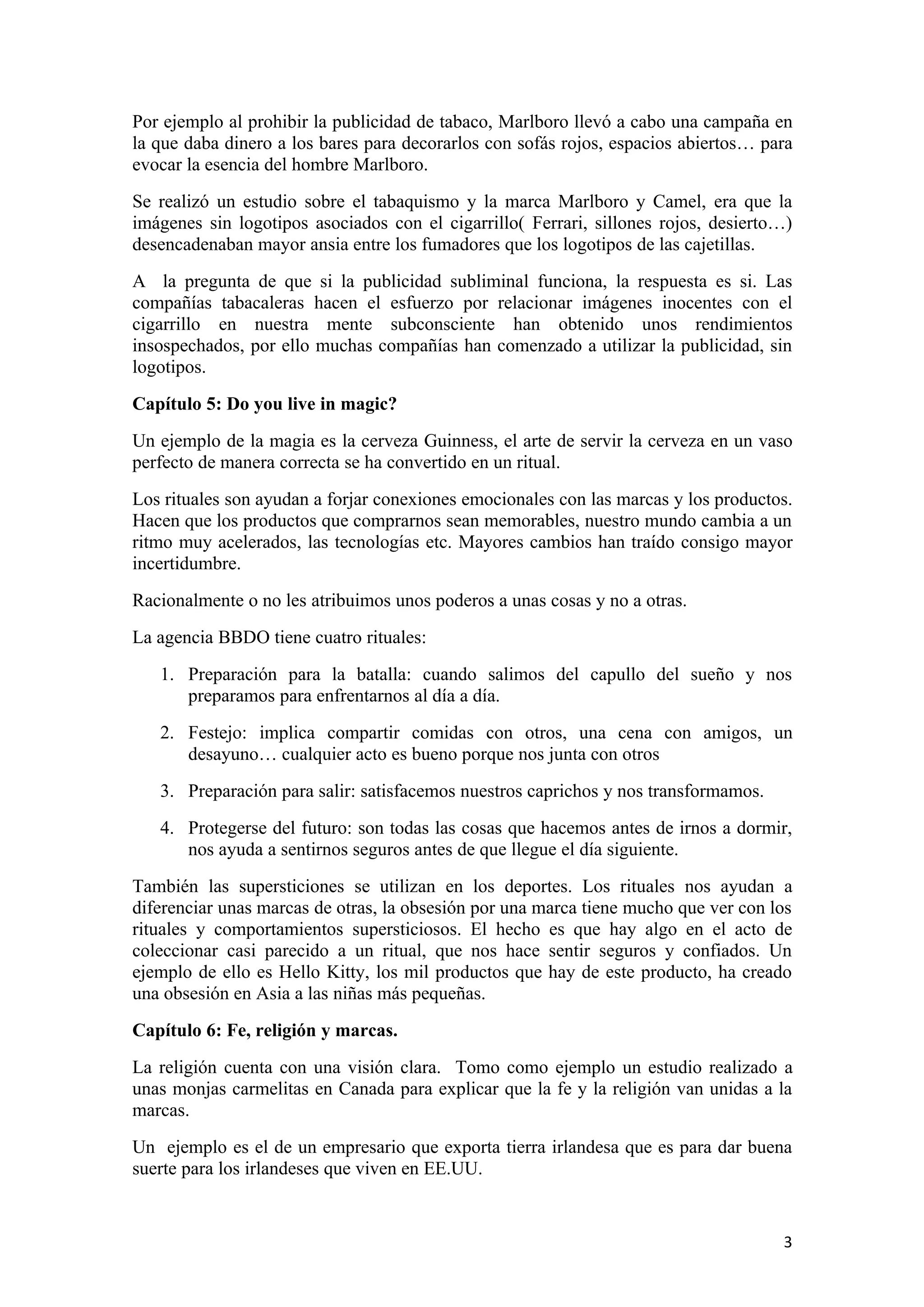 Resumen buyology, martin lindstrom | DOC