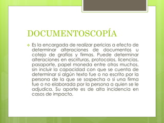 Documentoscopía | PDF