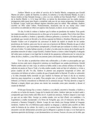 Analisis del cuento hombre Bicentenario | DOC