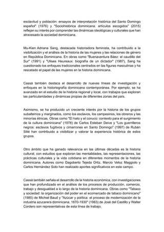 Resumen del libro Historia General del Pueblo Dominicano^J tomo 1(Cap.1 ...