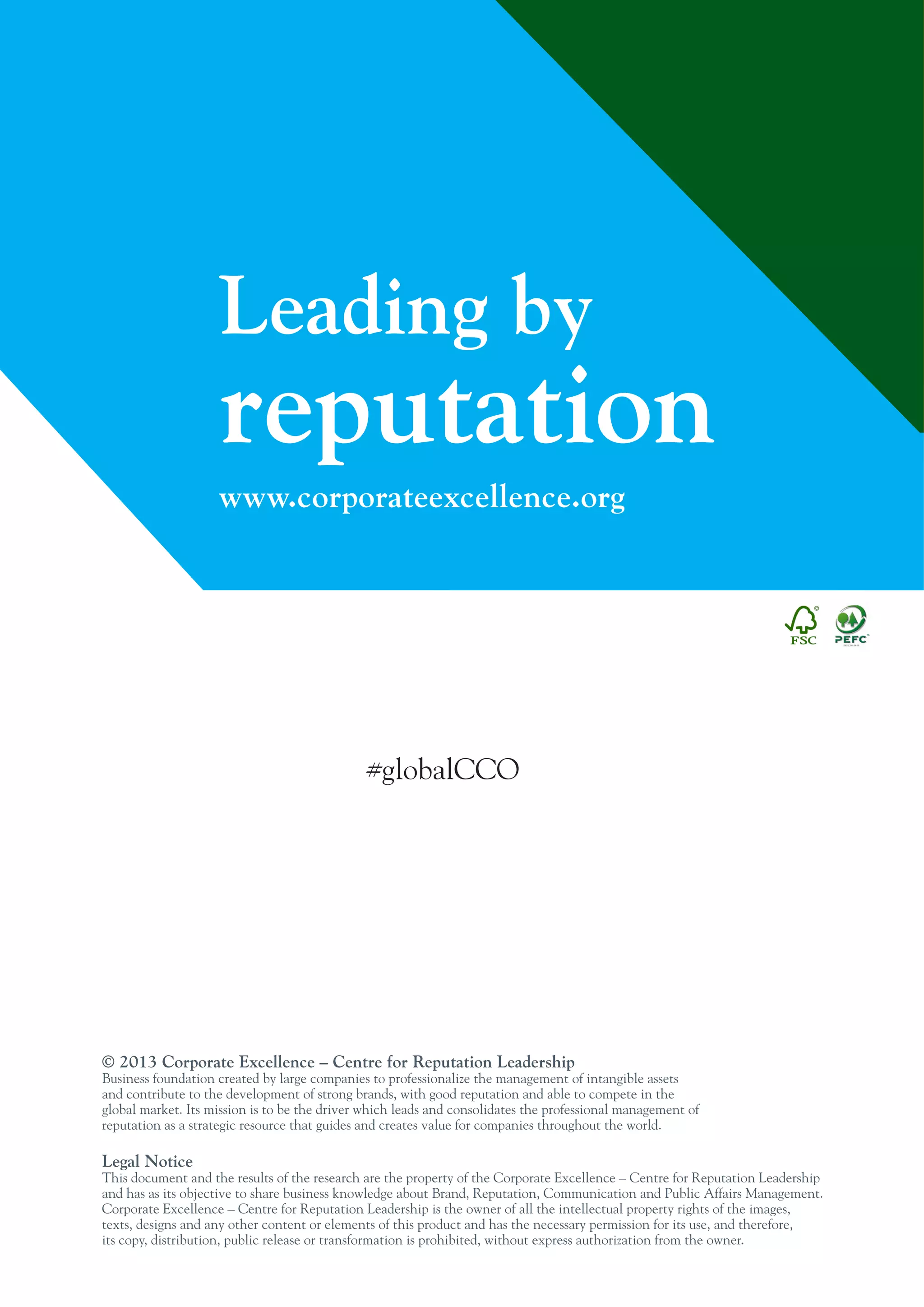 What Makes a Chief Communications Officer Excellent? | PDF | Business ...