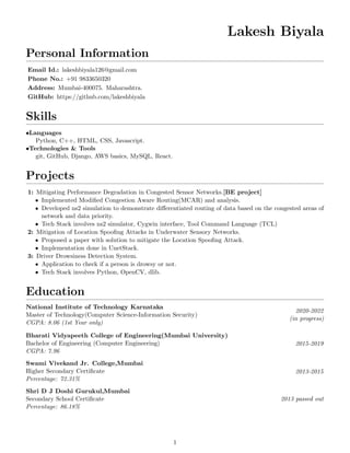 Lakesh_resume_02-07 | PDF