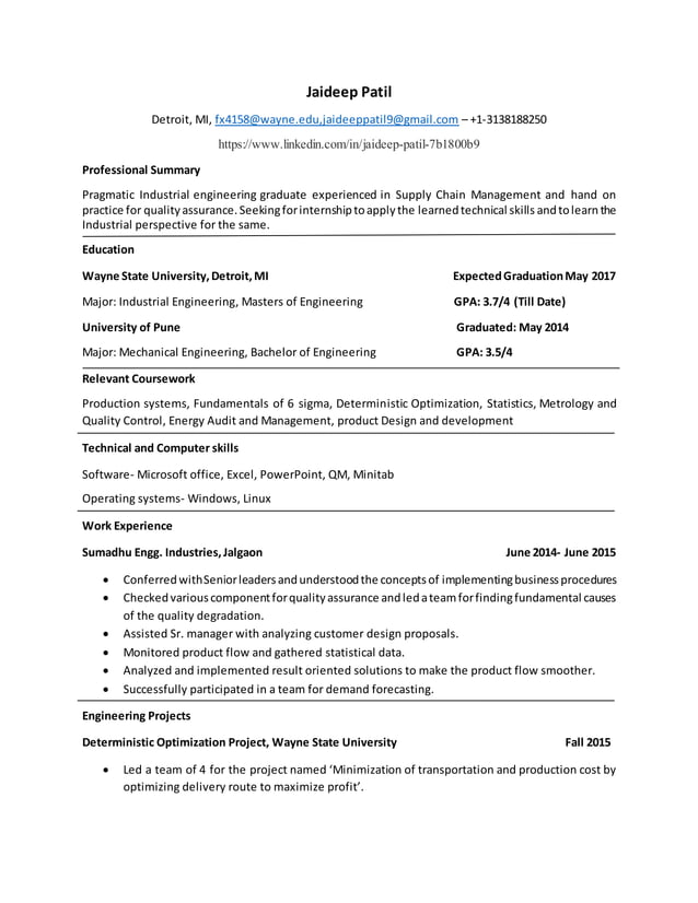 Resume new | PDF