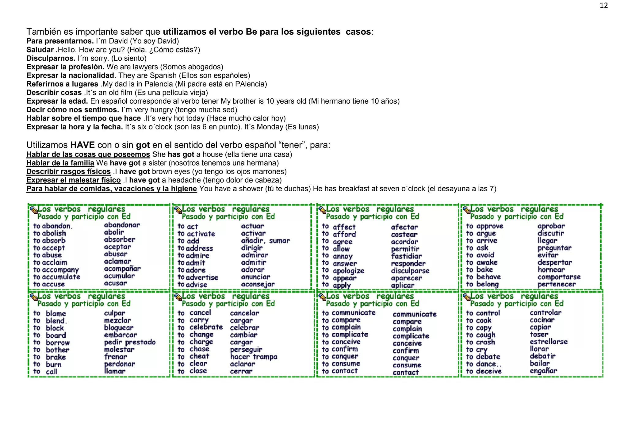 Resumen gramática inglés. (Ámbito de comunicación.ESO). | DOCX