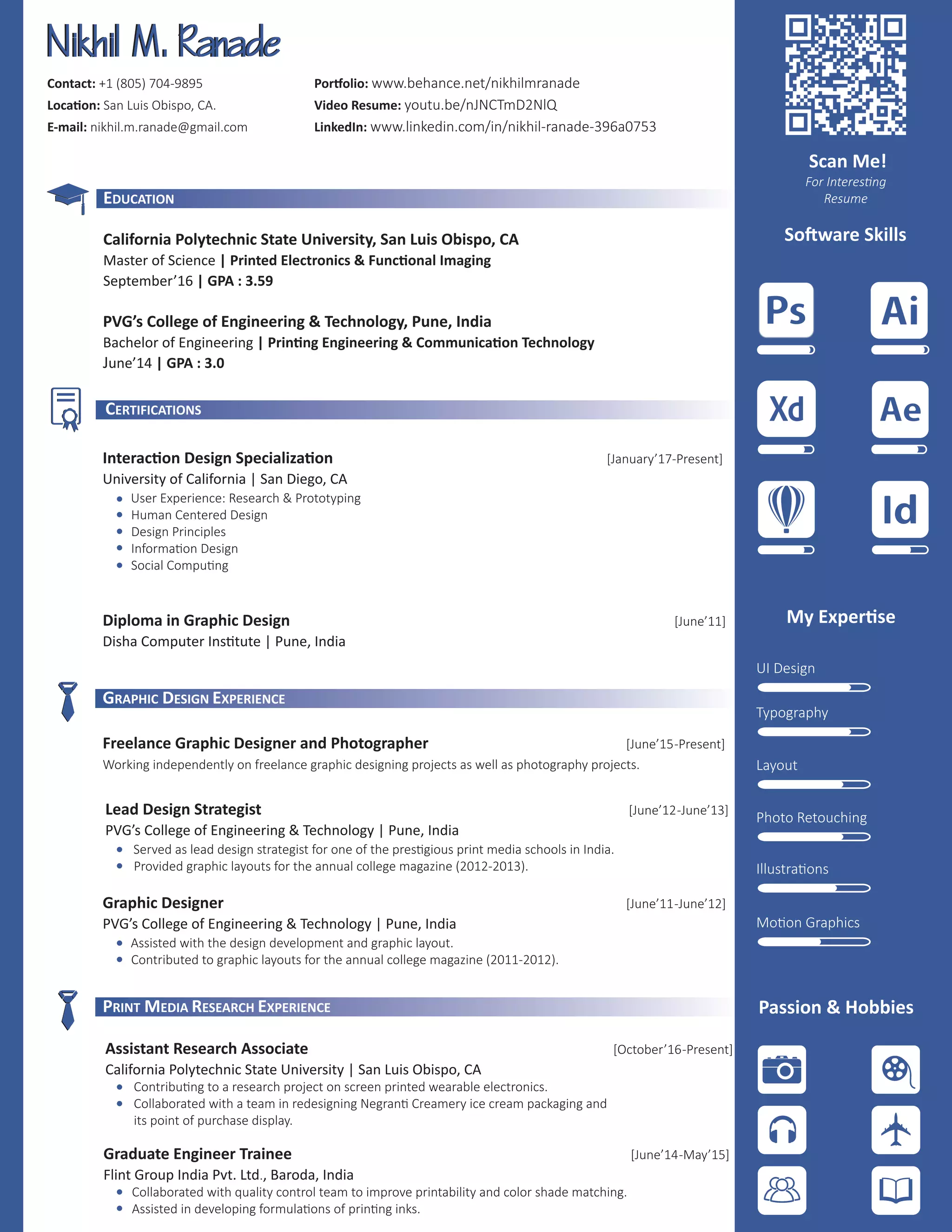 Resume nikhil | PDF | Graphics Software | Computer Software and ...