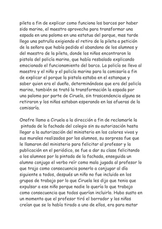Resumen maestro ciruela | DOCX