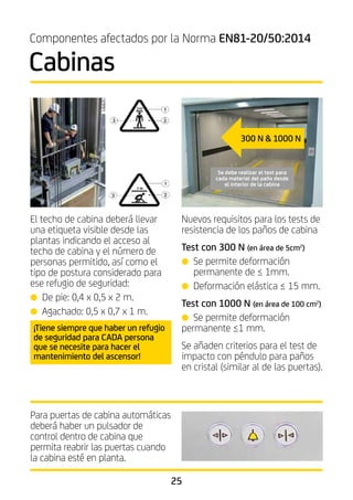 Resumen nueva norma EN81:20 para Ascensores | PDF