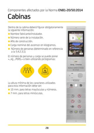 Resumen nueva norma EN81:20 para Ascensores | PDF