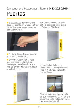 Resumen nueva norma EN81:20 para Ascensores | PDF