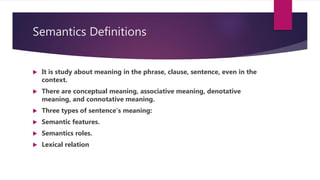 Resume of Semantic | PPT