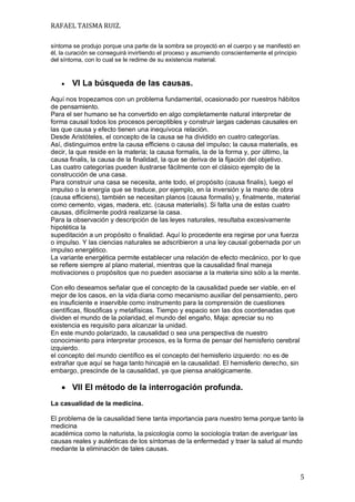 Resumen parte i el camino como enfermedad. | PDF