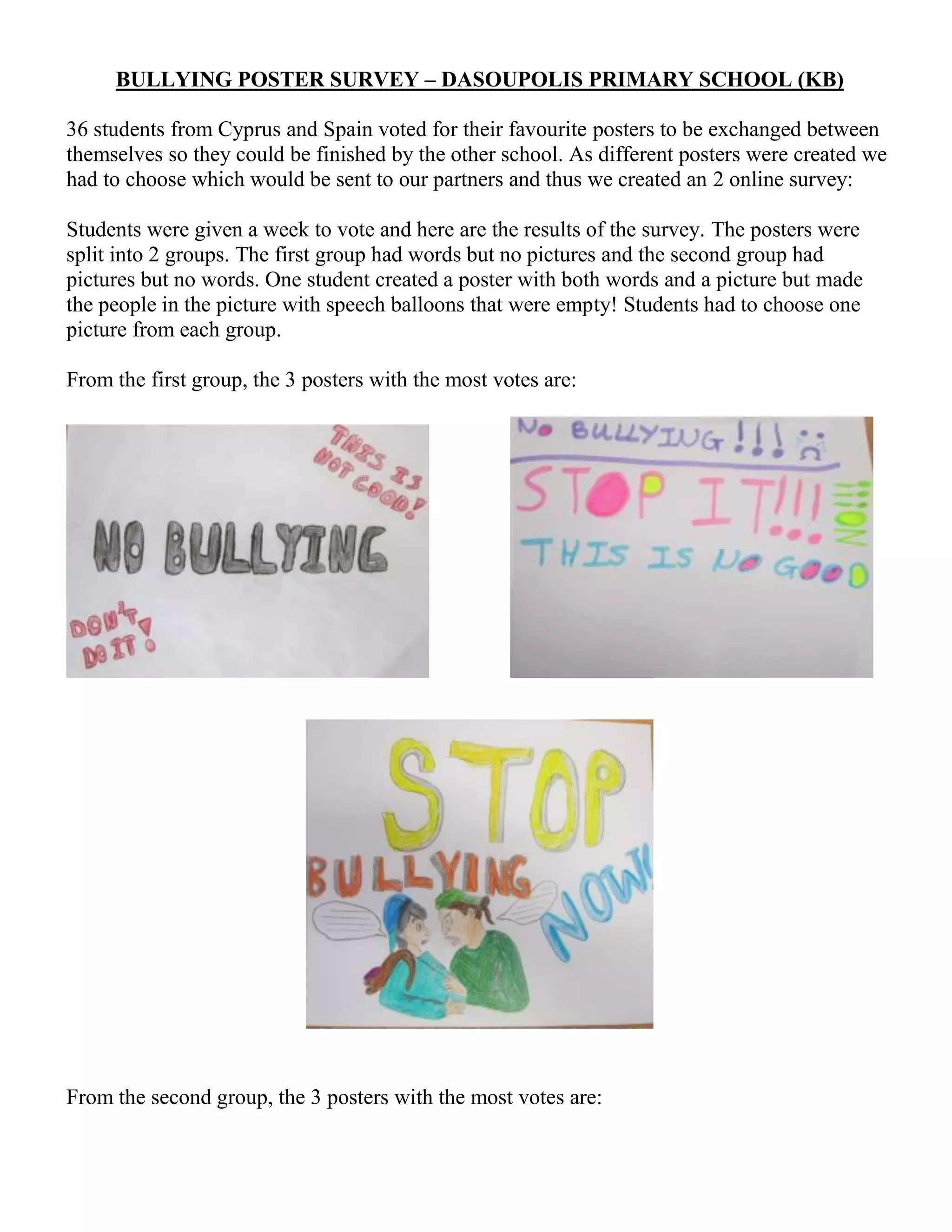 Poster bullying | PDF