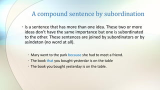 The sentence. Grammar explanation of the sentence concept.pdf