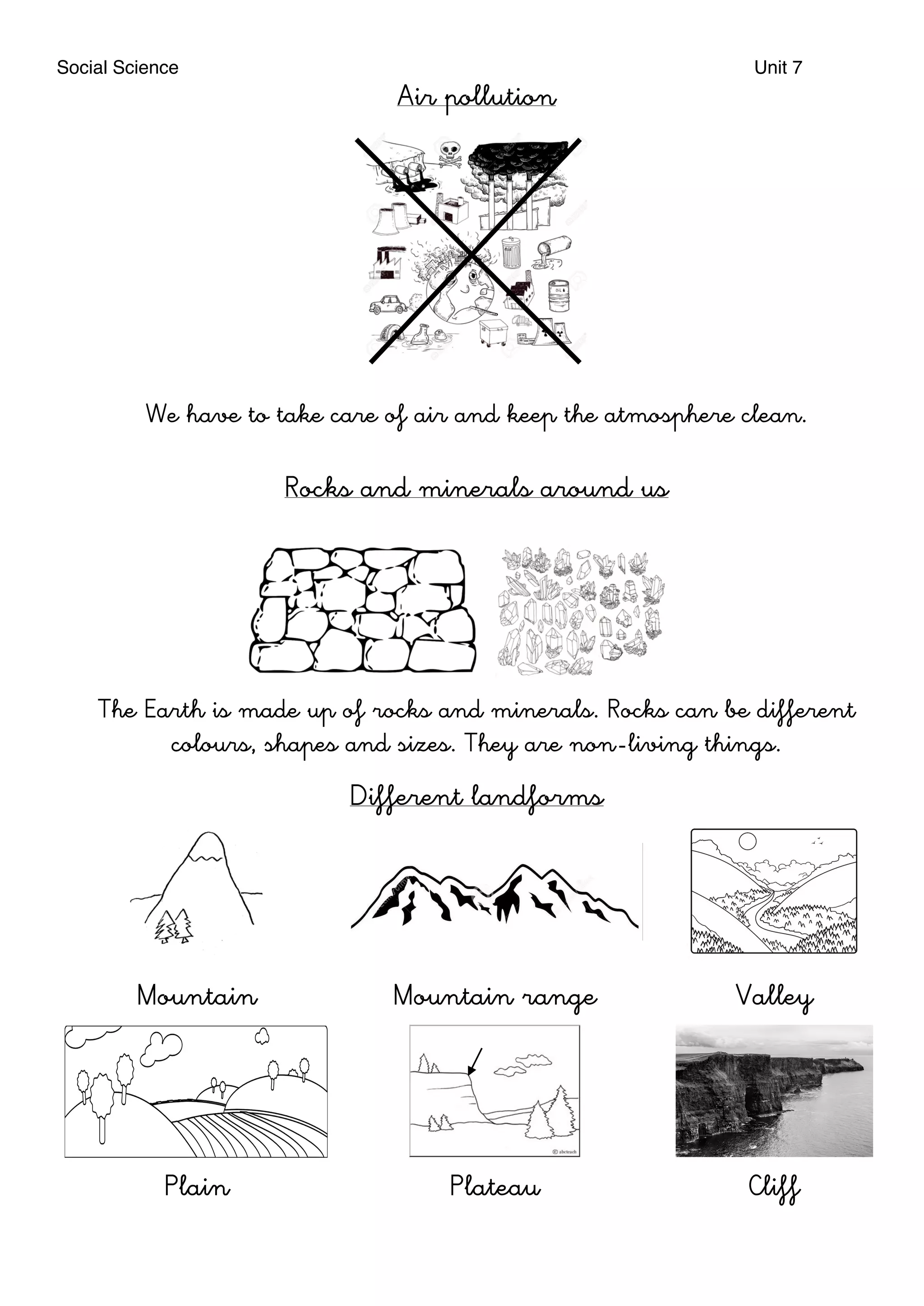 Resumen unit 7 The world around us | PDF