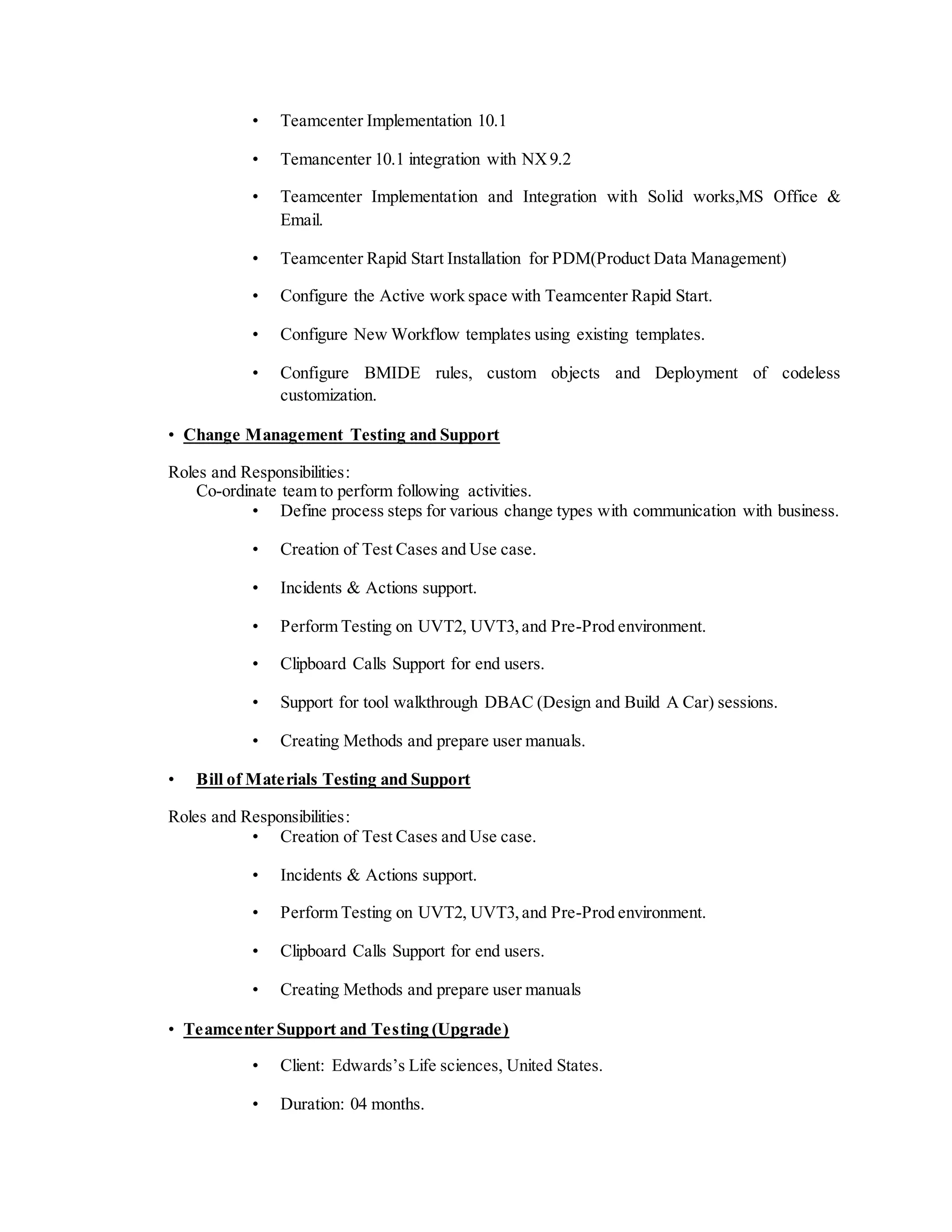 Resume of sidharam prachcande PLM Consultant | DOCX