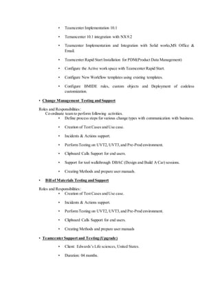 Resume of sidharam prachcande PLM Consultant | DOCX