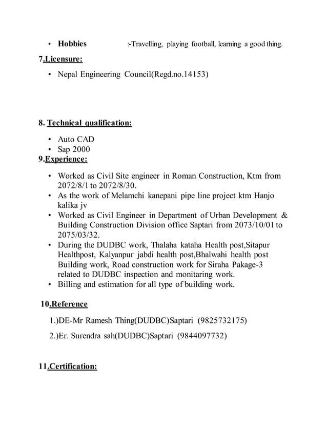 Resume of subhash | PDF