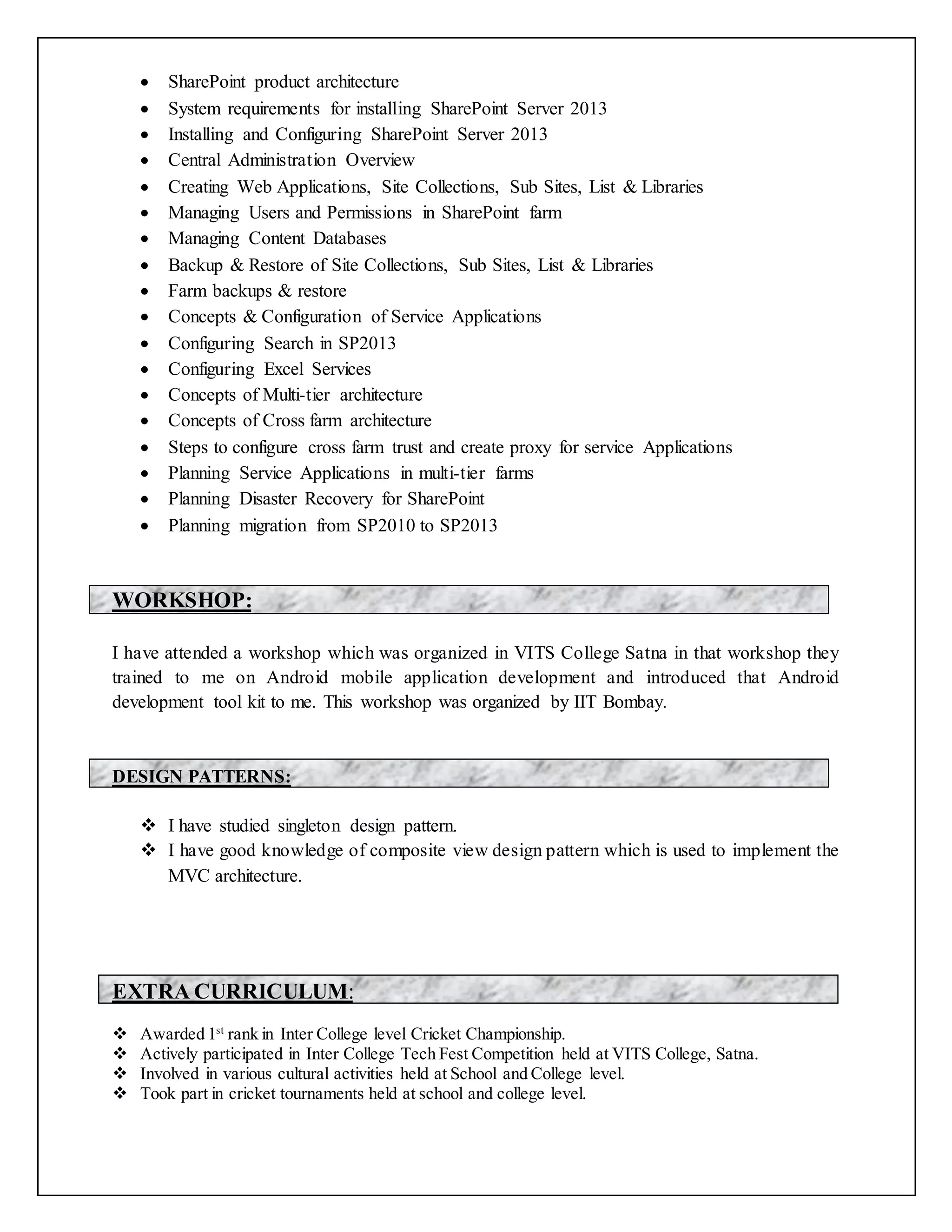 Resume pankaj | DOCX