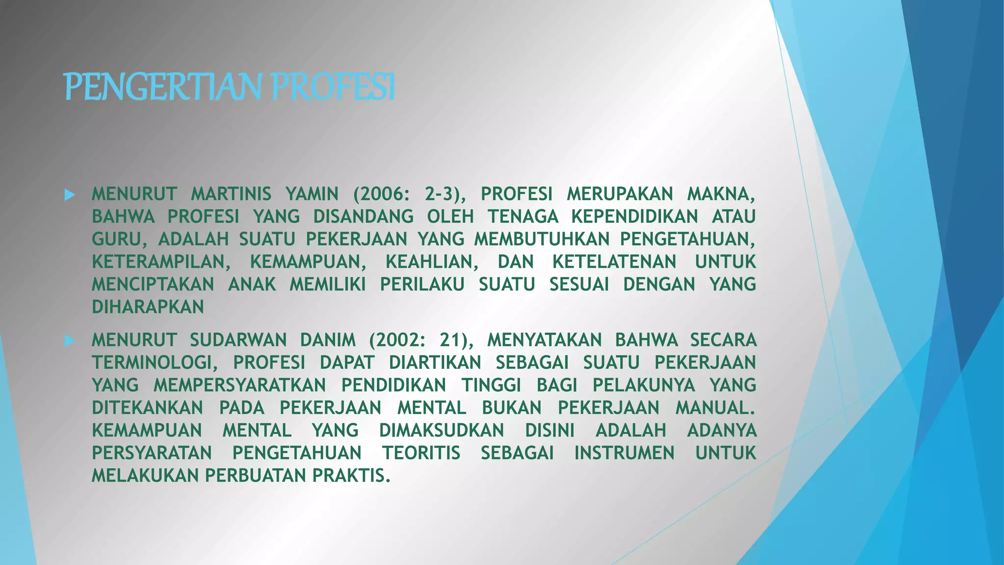 Resume pengembangan profesi guru | PPTX