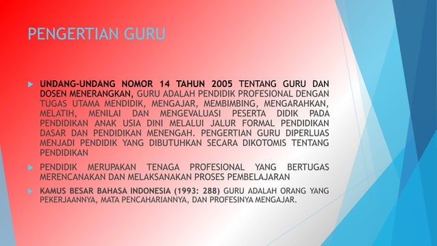 Resume pengembangan profesi guru | PPTX