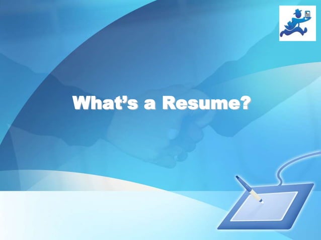 Resume Writing Skills | PPTX