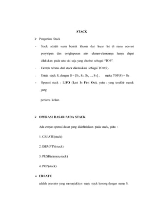 Resume praktikum 6 stack | DOCX