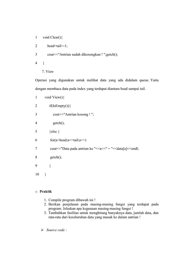 Resume praktikum 7__queue | PDF