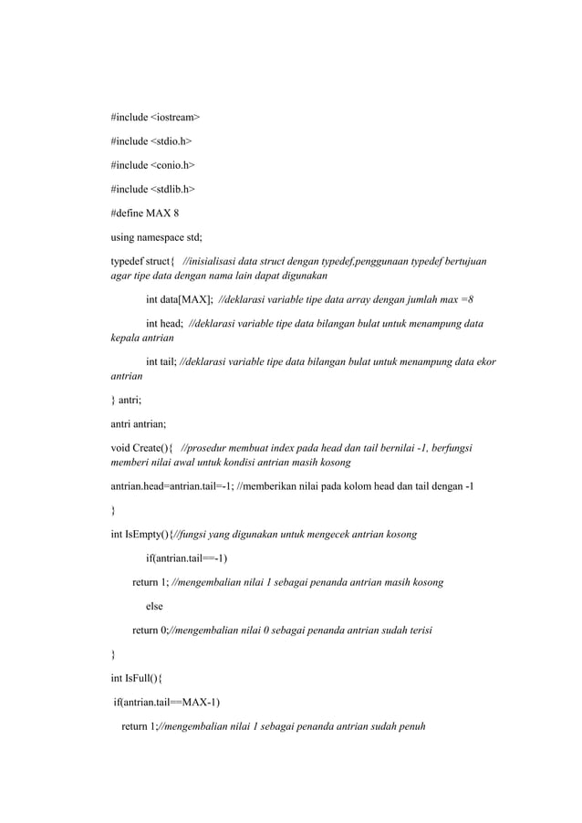 Resume praktikum 7__queue | PDF