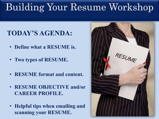 Resume presentation | PPT