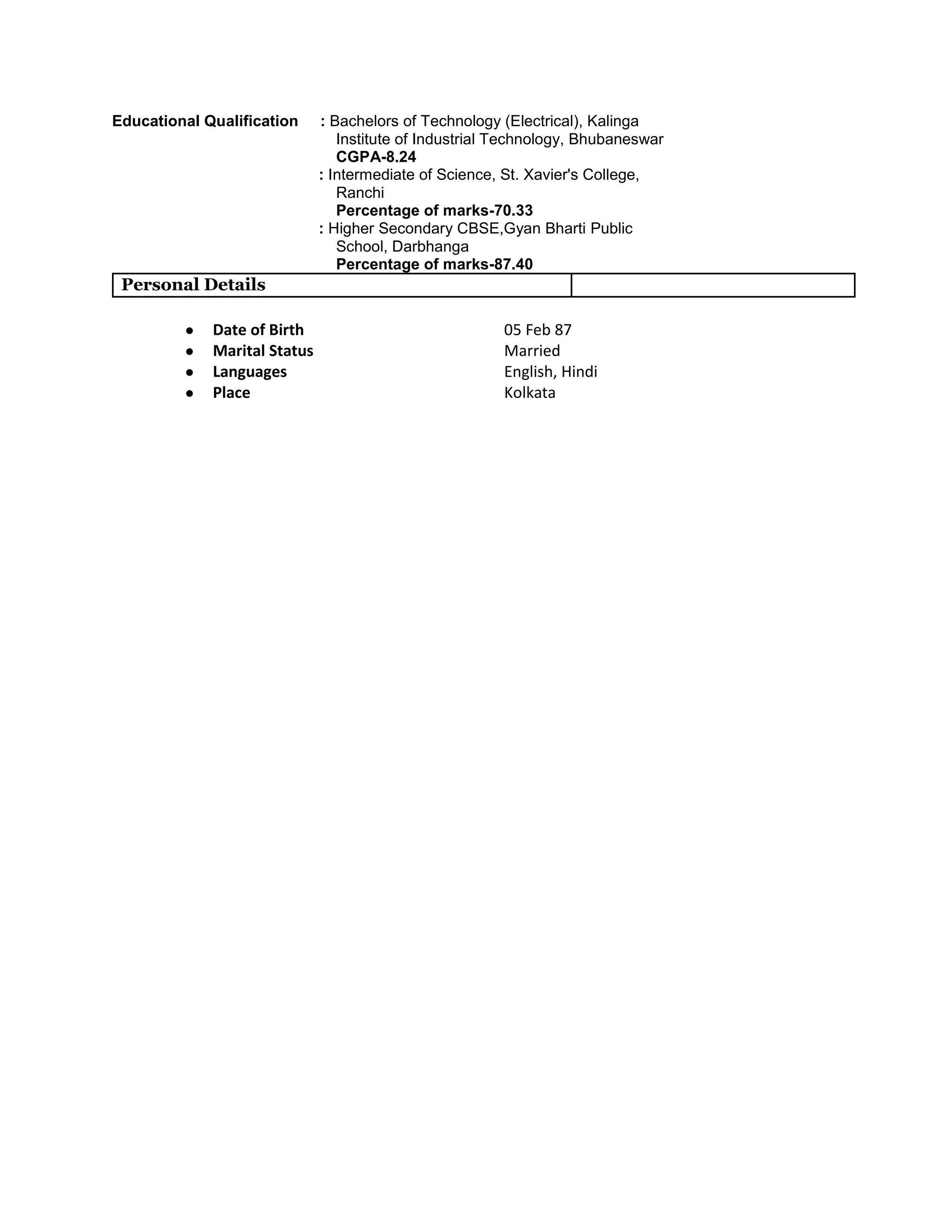 Resume raushan | PDF