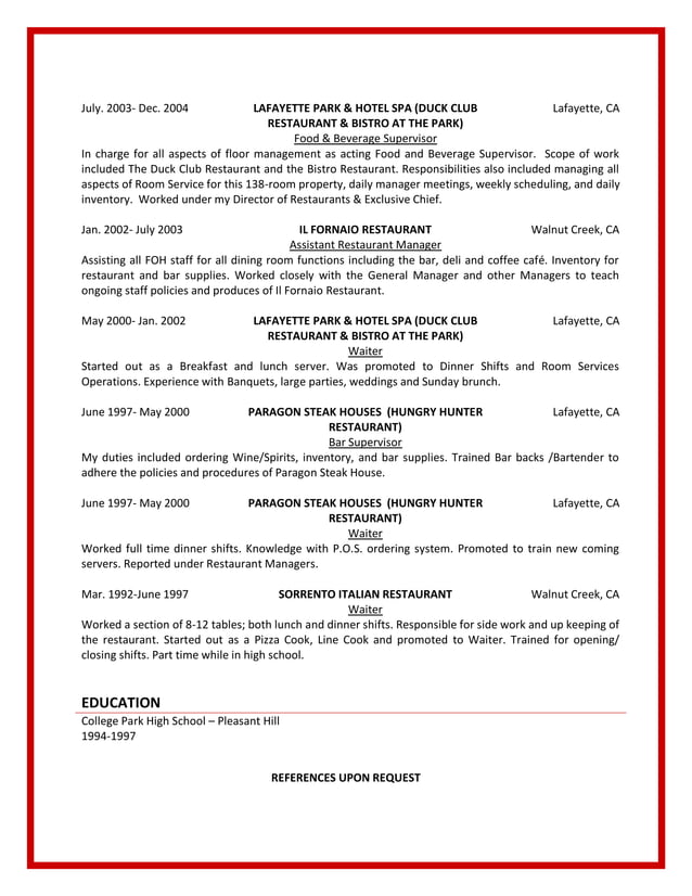 Resume | Ryan Campbell | PDF