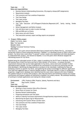 Resume salomi shiny jenjaram | DOC