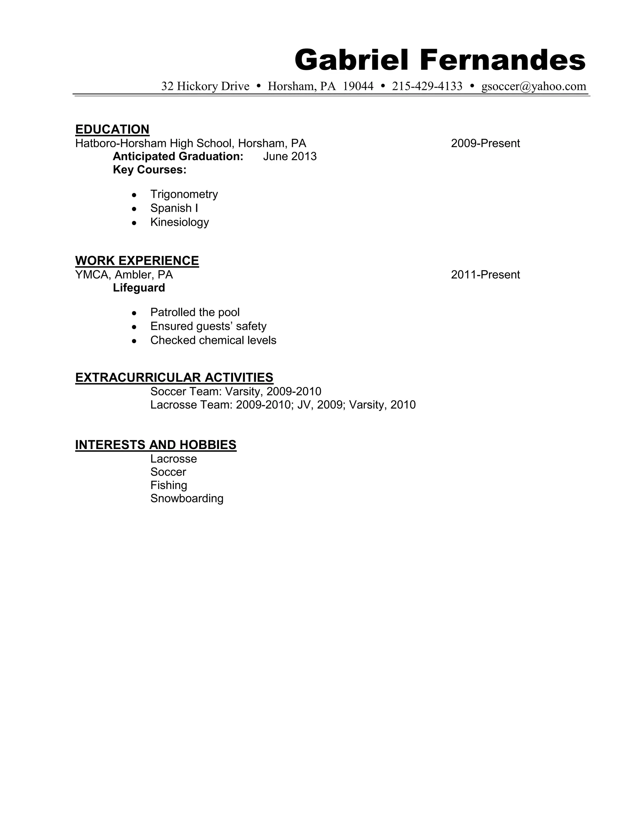 Resume Gabe Fernandes | DOCX