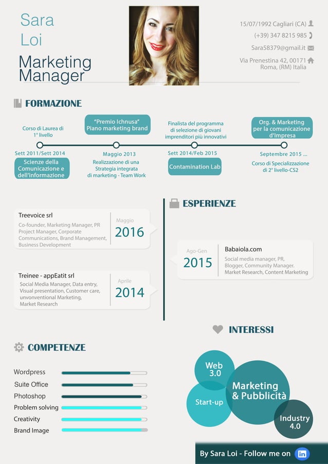 Resume Sara Loi | PDF