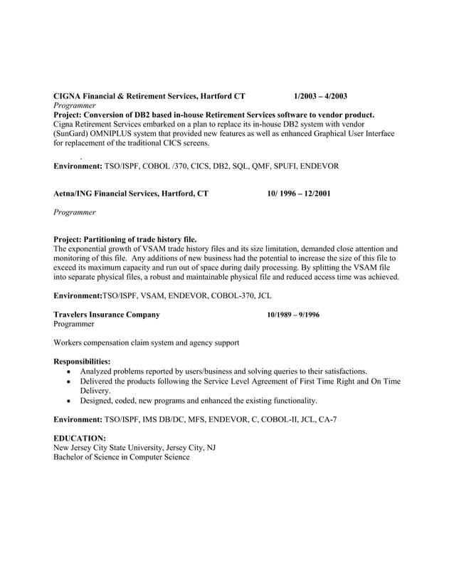 Resume - sql server developer | PDF