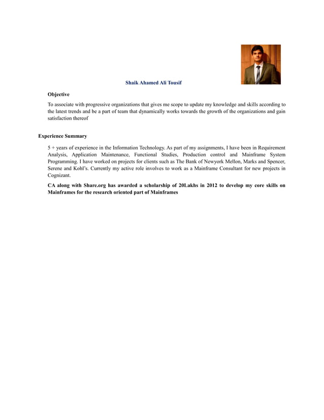 Resume shaik ahamed_ali_tousif upd | PDF