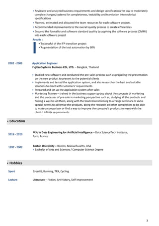 Resume shutima p_dataeng01 | PDF | Computer Software and Applications | Computing