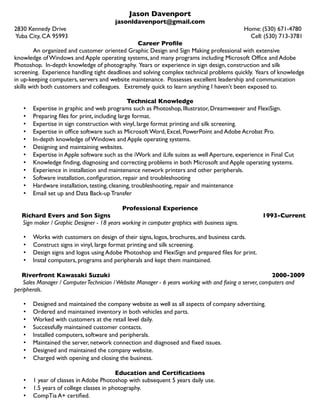 Resume sign | PDF