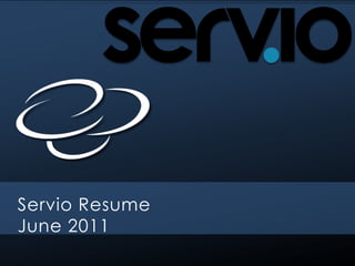 Servio Resume - Introduction | PPTX