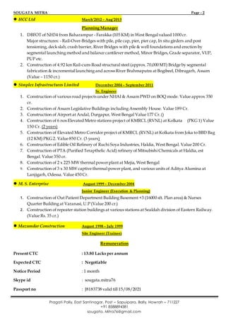 Resume sougata | DOCX